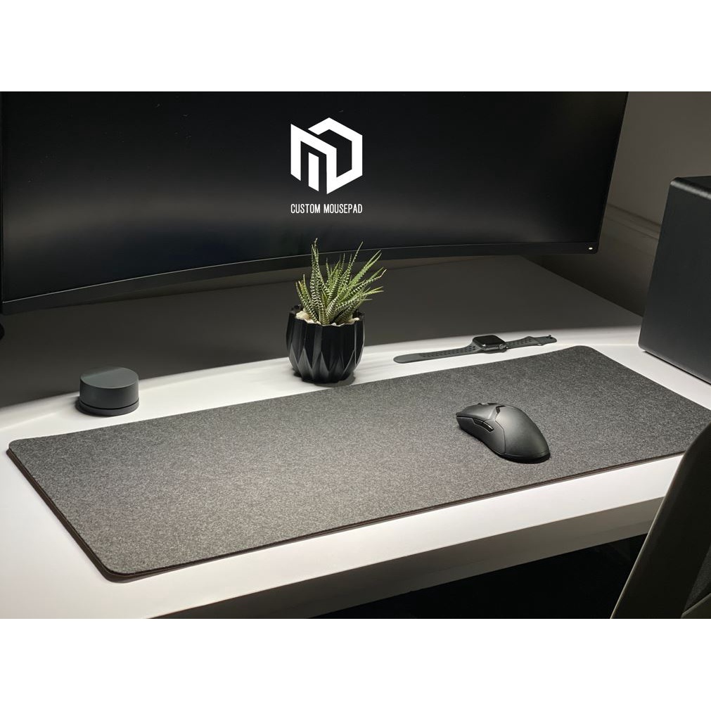 Wool Felt with Rubber Base Mousepad x MD Mousepad Large Gaming Mouse ...