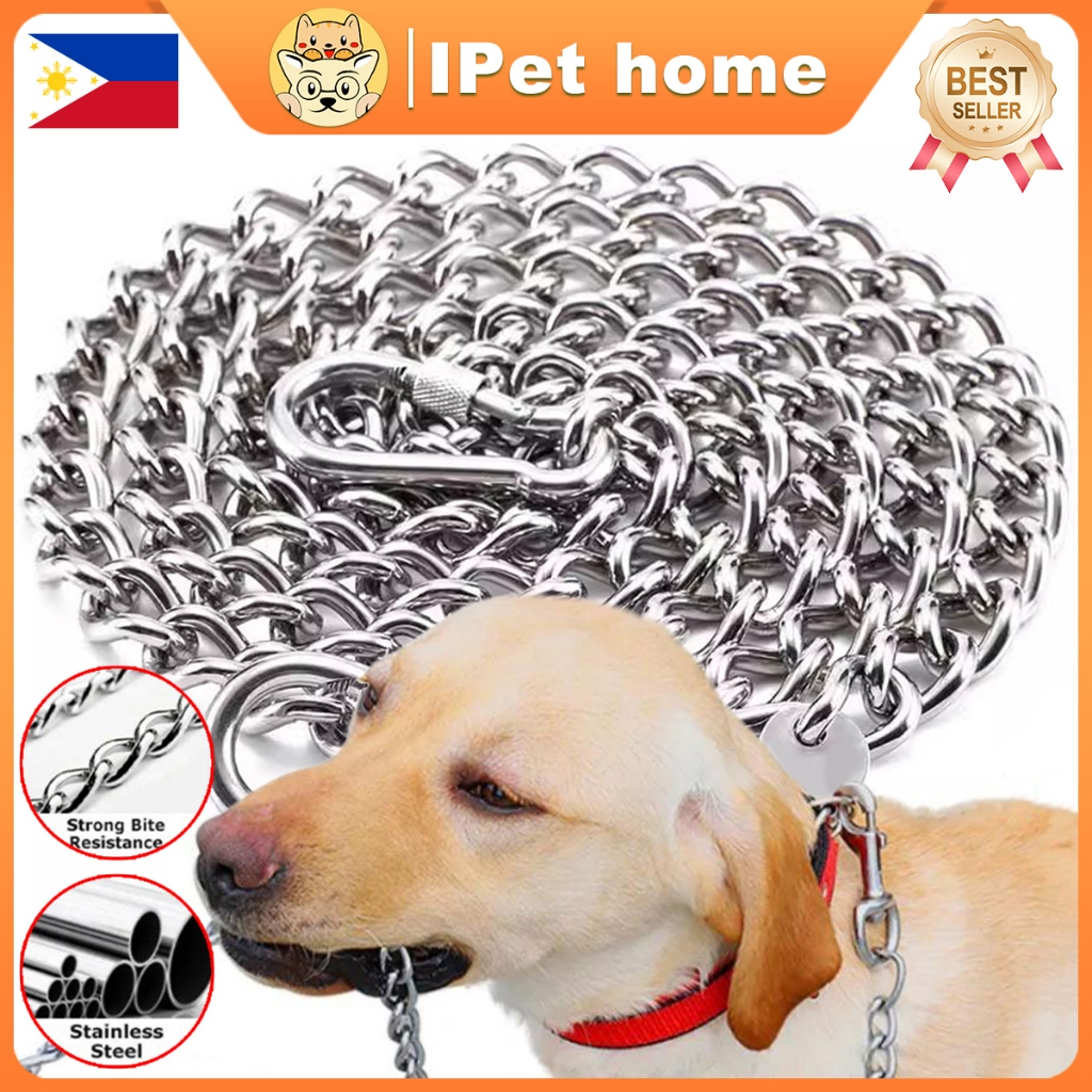 【1.2M1.7M】Stainless Steel Dog Chain & Collars dog leash big dog chain ...