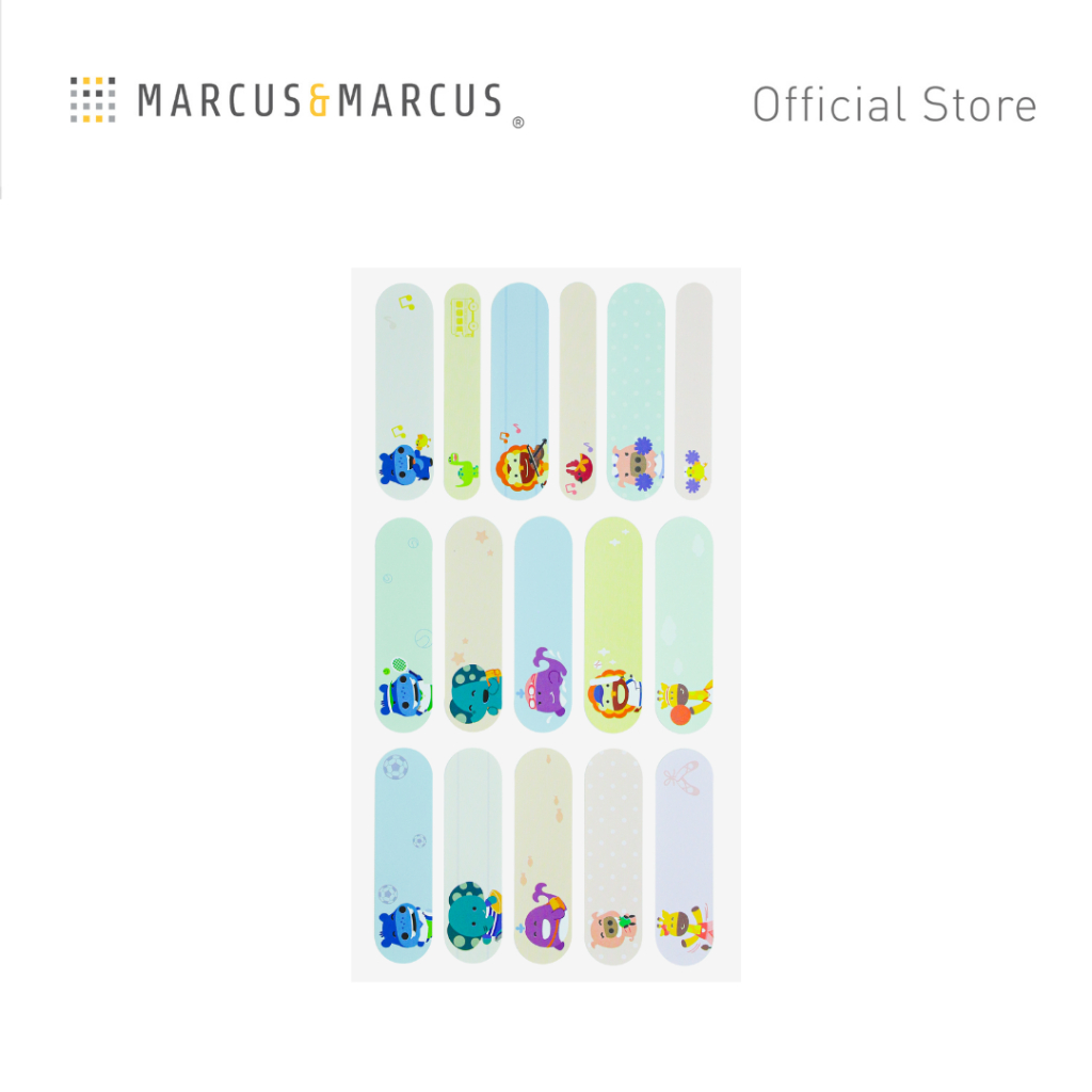 Marcus & Marcus Iron On Name Labels | Shopee Philippines