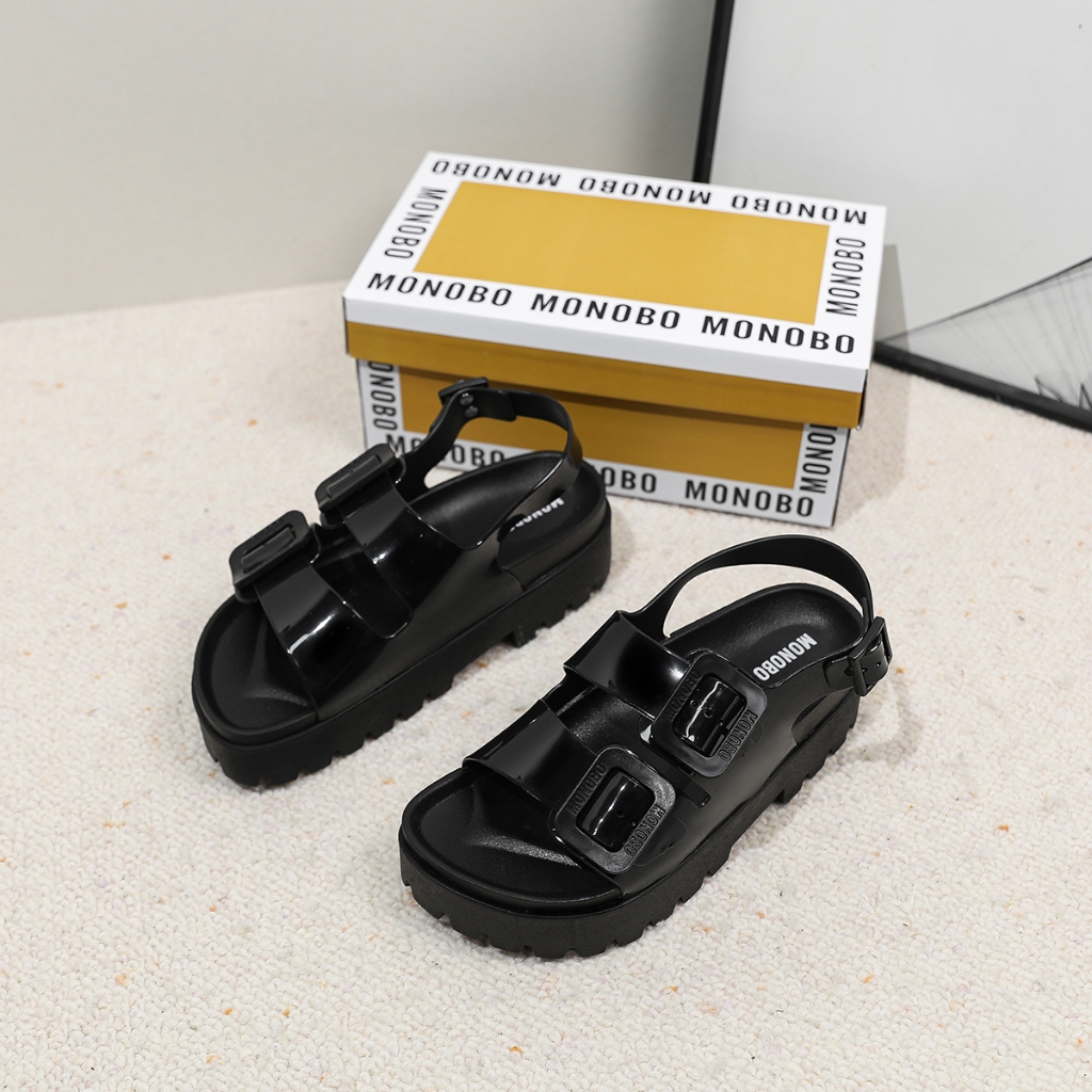 IHEN MONOBO SANDALS FOR WOMEN MONOBO SLIPPER WITH BOX M835-1 | Shopee ...