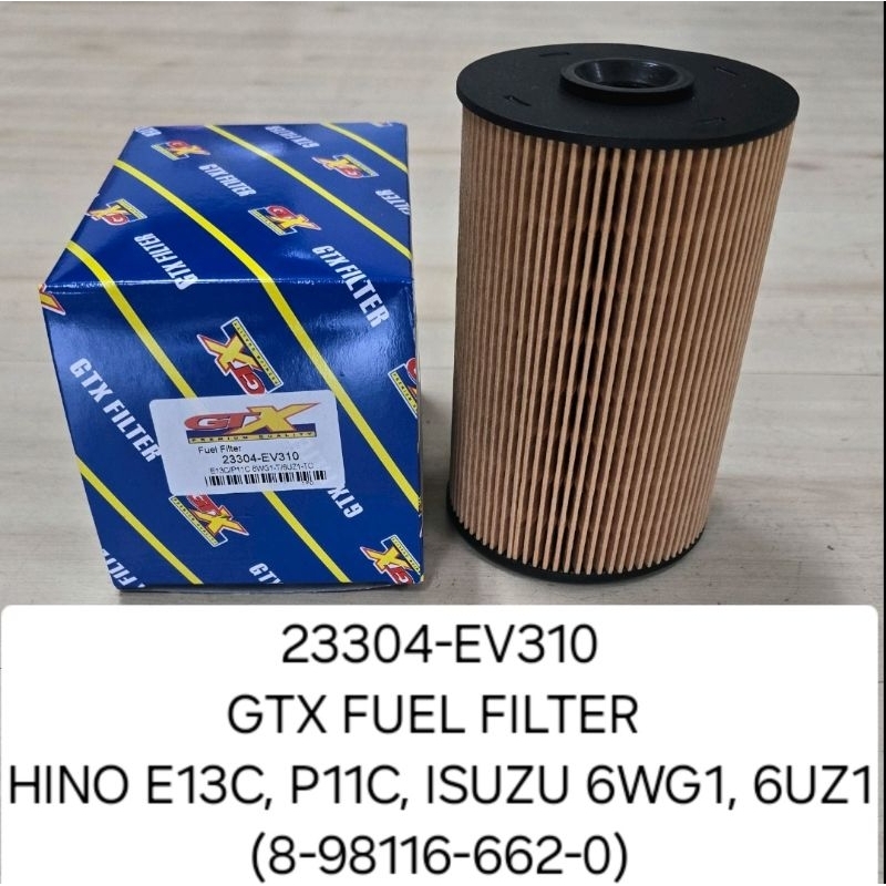 FUEL FILTER HINO E13C, P11C, ISUZU 6WG1, 6UZ1 | Shopee Philippines
