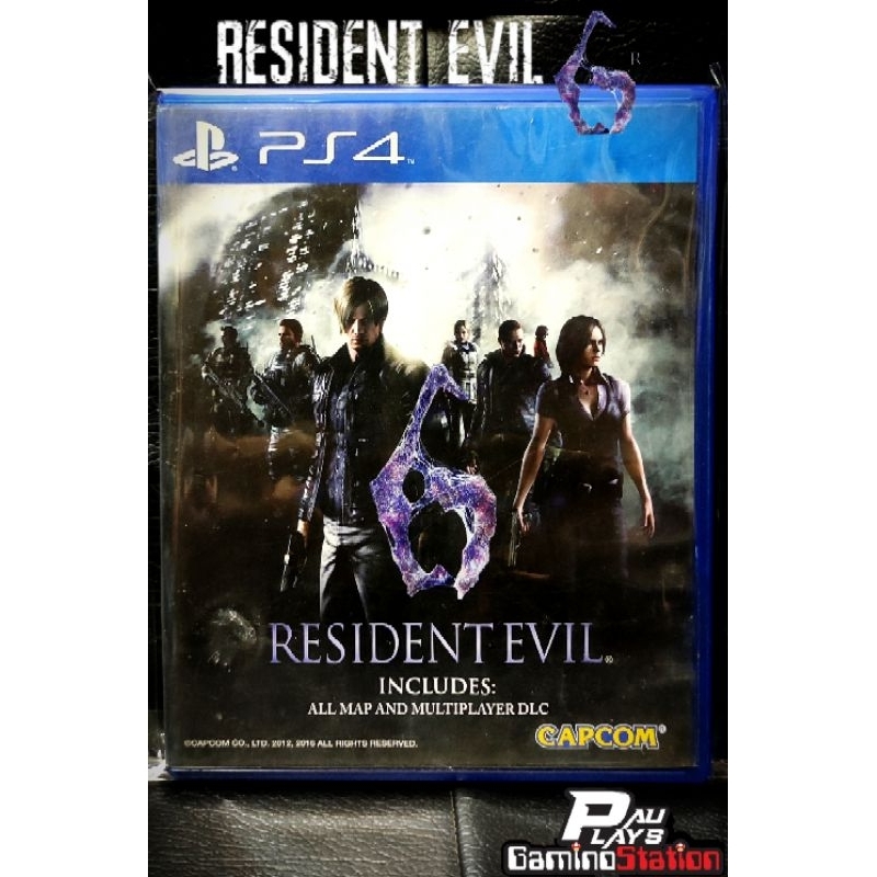 Resident Evil 6【Original】Capcom【Limited】for PS4 & PS5 | Shopee Philippines