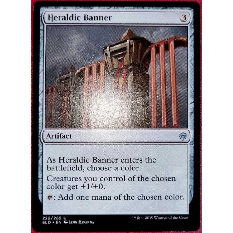 MTG Heraldic Banner ELD (Nonfoil) | Shopee Philippines