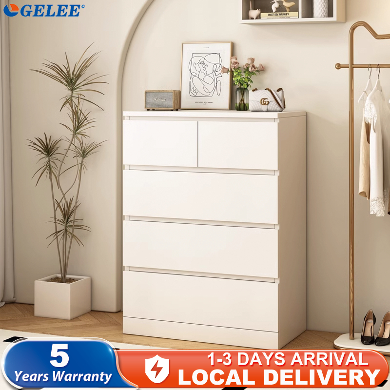 Chest Drawer 3/4/5 Layer Cabinet for clothes Bedroom Drawer Organizer ...