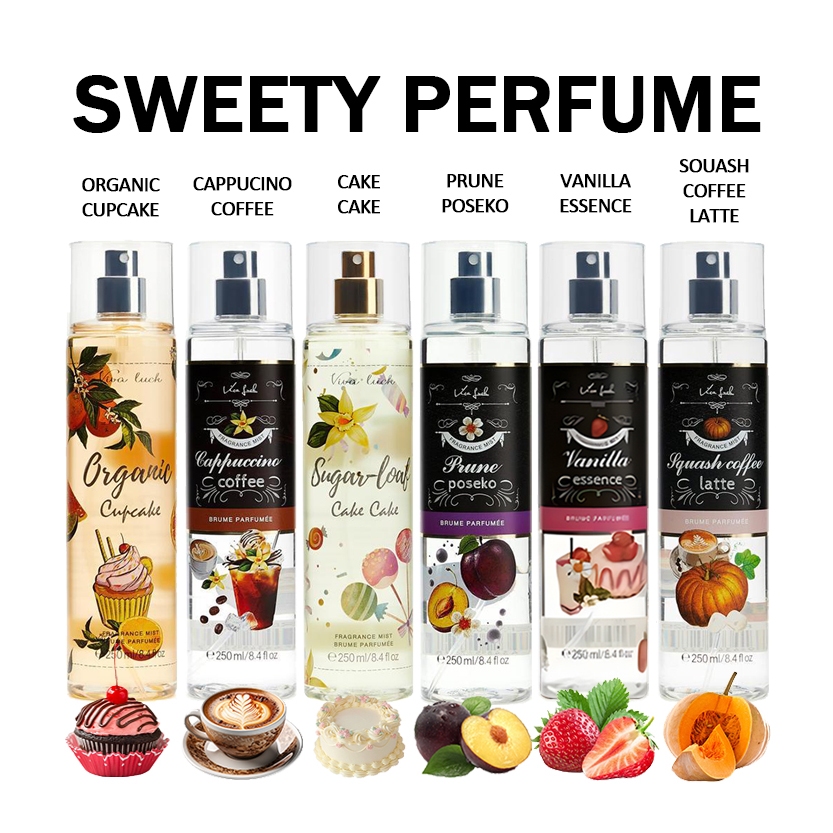 AURA Sweet Scent Perfume for women&men long lasting 250ml vanilla cake ...