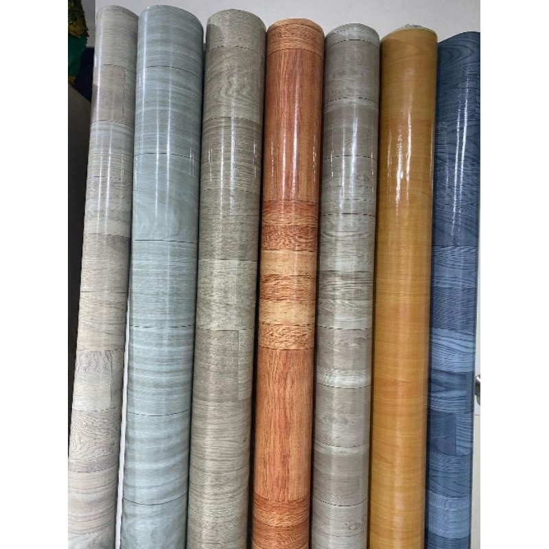 Linoleum Wooden design Rubberized Renolium Sold per Yard | Shopee ...