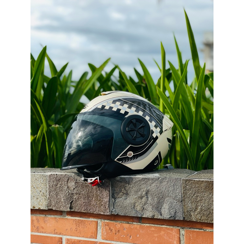 SPYDER REBOOT 2 S9 SAMBA - Open Face Single Visor Helmet (FREE CLEAR ...