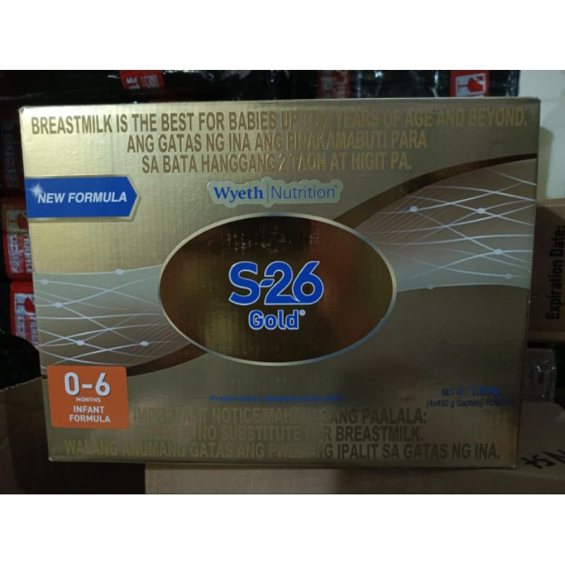 S26 Gold One 0-6 1.8kg (2026 expiry) | Shopee Philippines