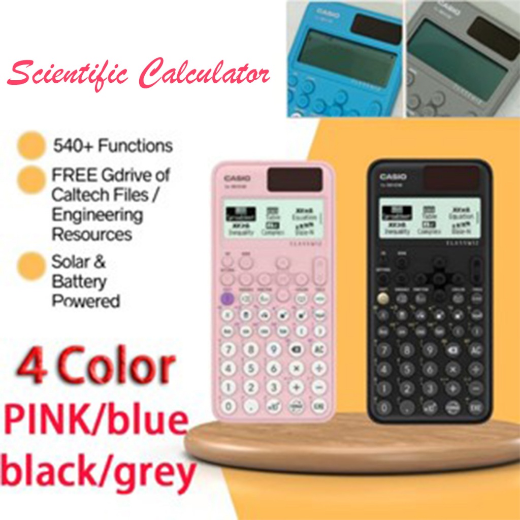Fx-991cw Black and Pink Scientific Calculator | Shopee Philippines