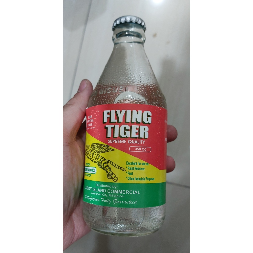 Flying Tiger 1BOTTLE 350ml Denatured Alcohol | Shopee Philippines