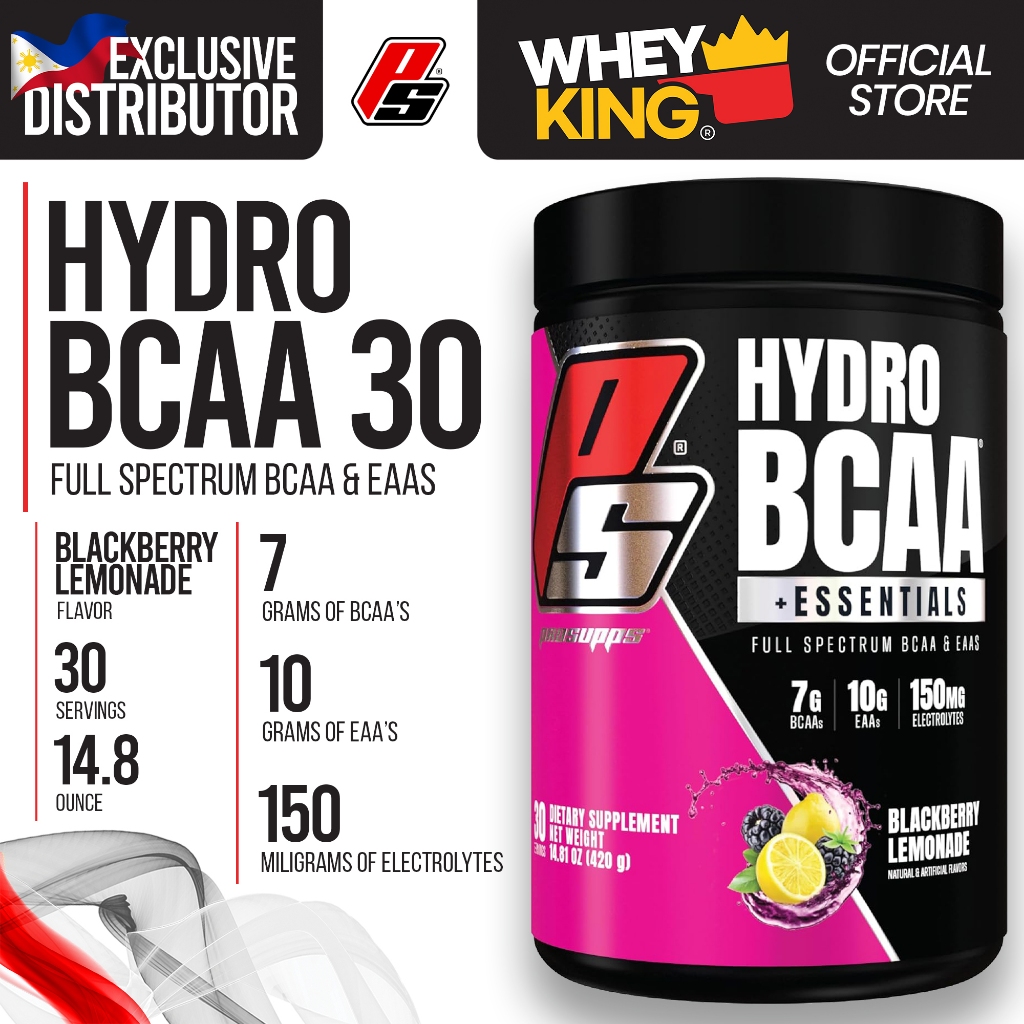 PROSUPPS HYDRO BCAA 30servings l Essential Hydration, Endurance ...