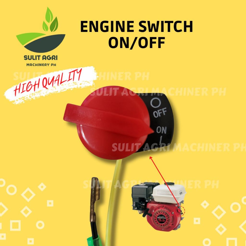 Engine Switch On/Off for GX160 5.5HP GX200 6.5HP 7.5HP 4 Stroke ...