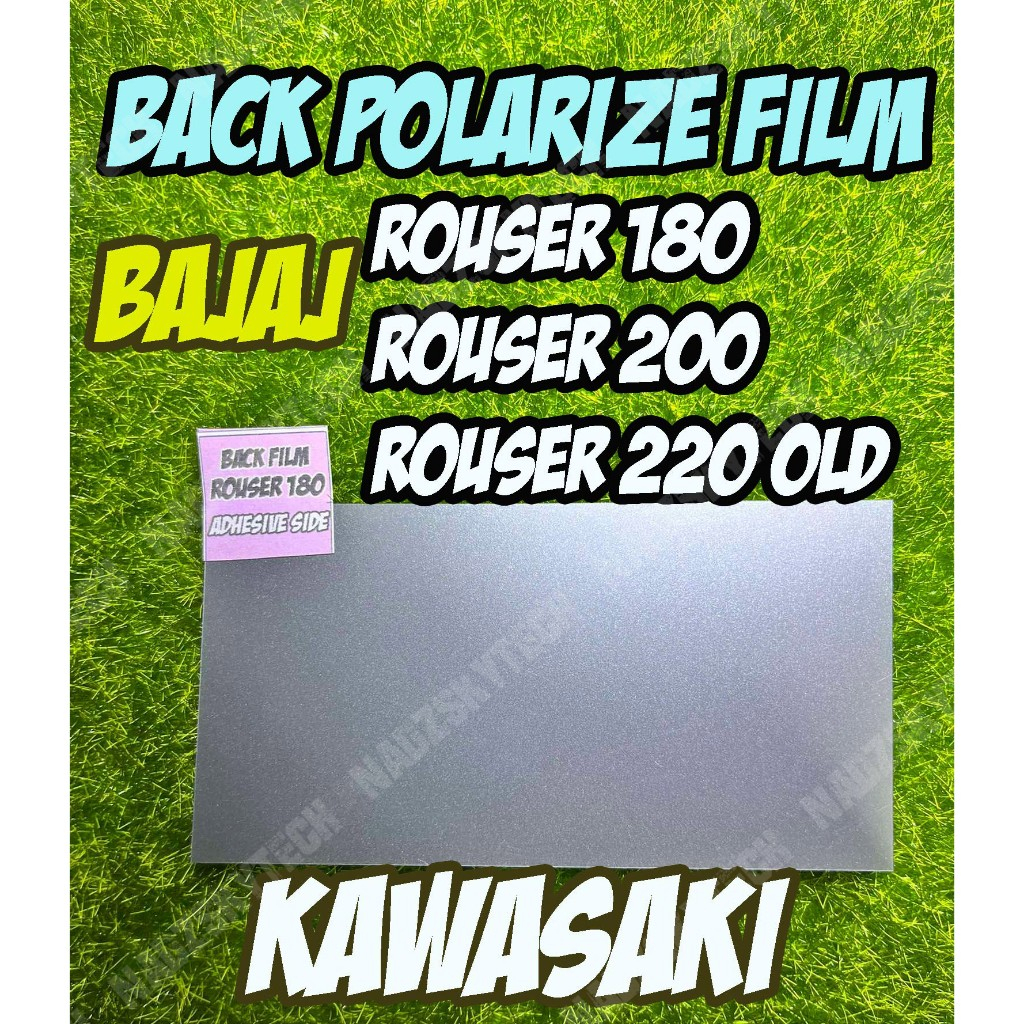 1 pc. Back Polarize Film kawasaki Bajaj Rouser 180 /200/OLD 220 ...