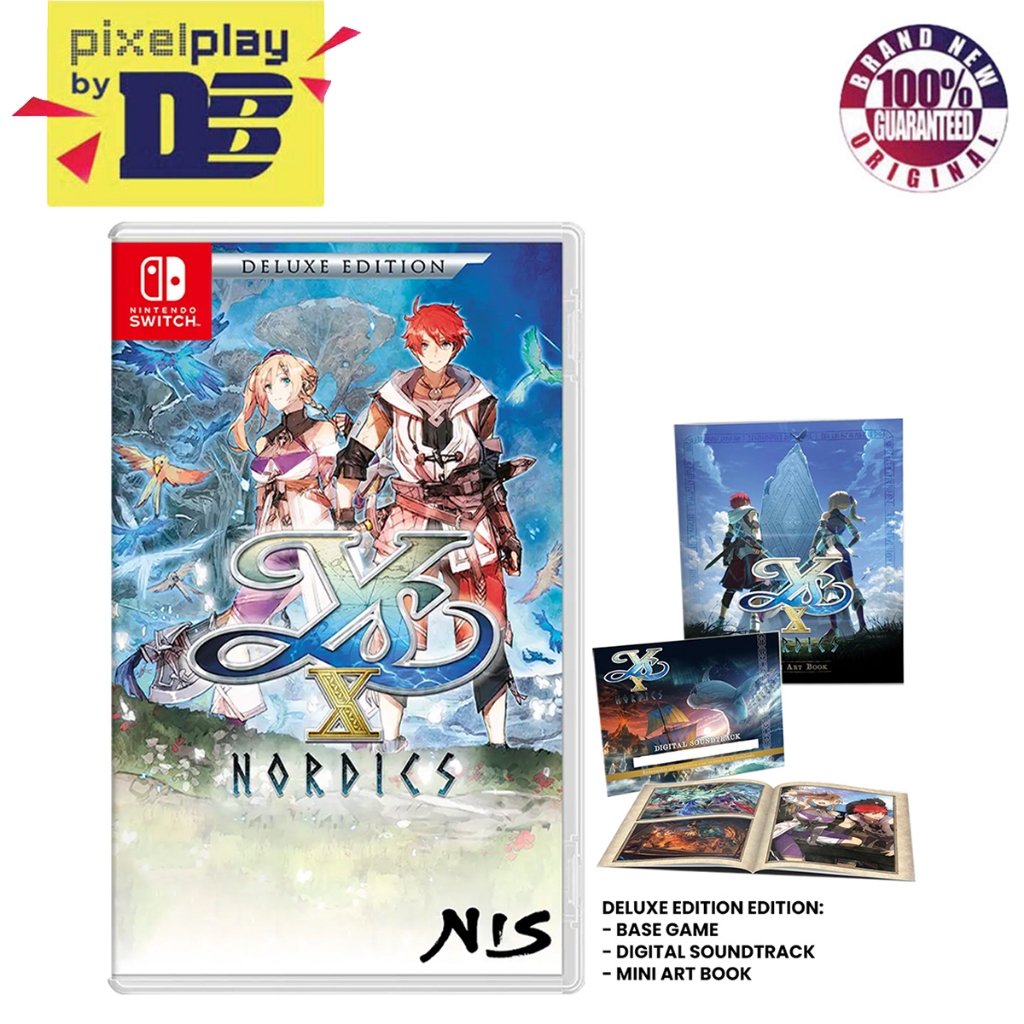 Nintendo Switch YS X: Nordics - Deluxe Edition (US) | Shopee Philippines
