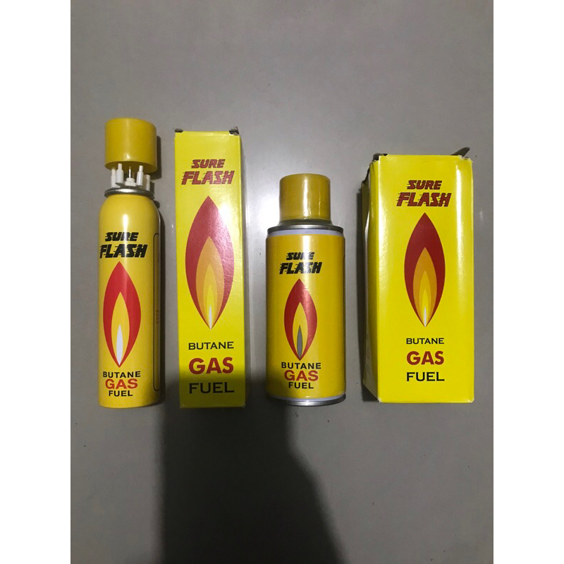 130 ML, 200 ML SURE FLASH, EXCEL, PYRAMID, GEM, KO-NICE BUTANE GAS ...