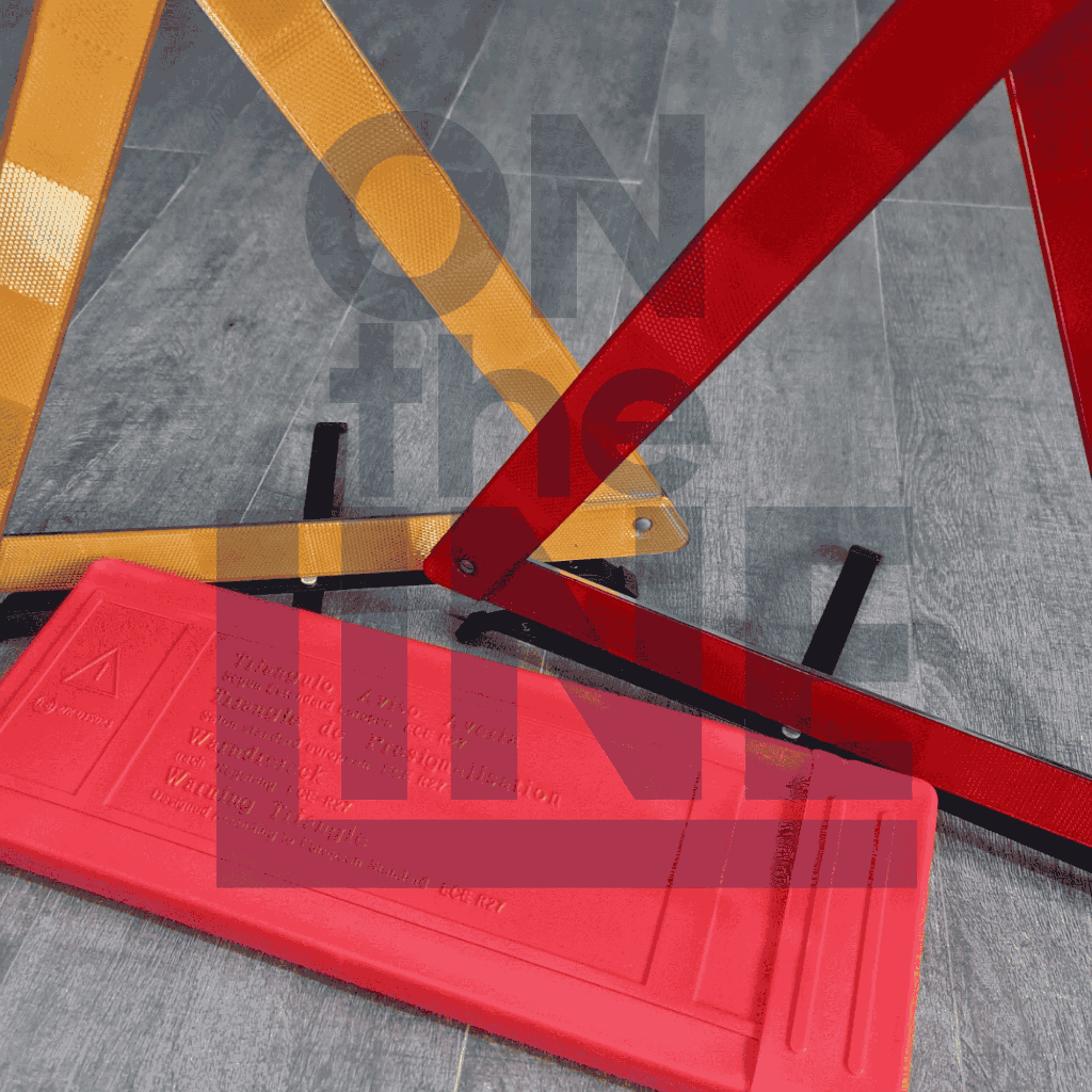 Compact Red and Amber Early Warning Device with Compact Red Case ...