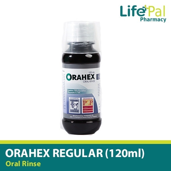 Orahex Oral Rinse 120ml | Shopee Philippines