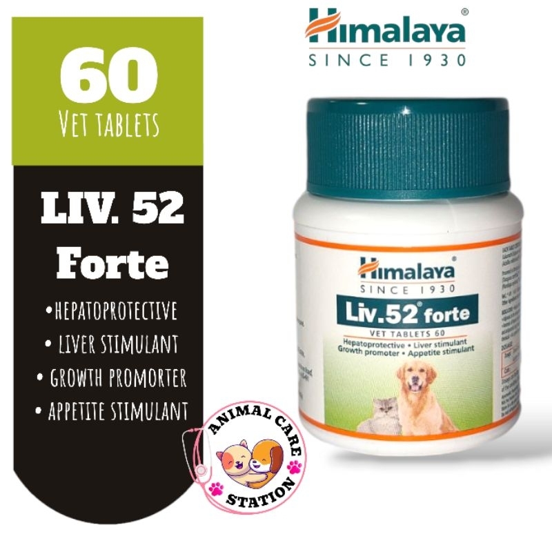 Himalaya Liv.52 Forte 60 Tablets for Pets (1 Bottle) | Shopee Philippines