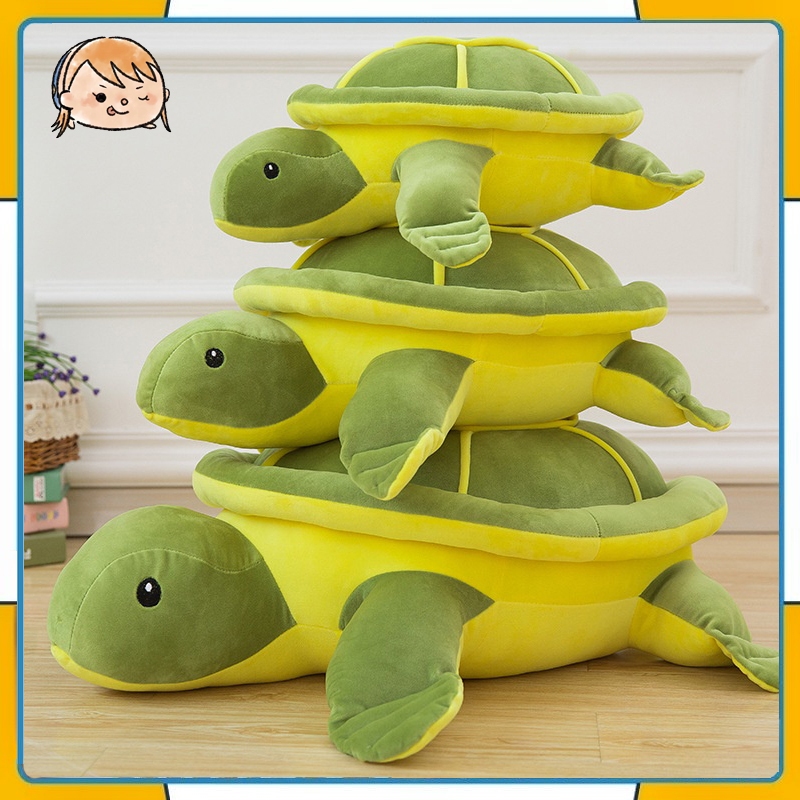 45/55cm Lovely Tortoise Plush Toy Kawaii Animal Dolls Stuffed Soft ...