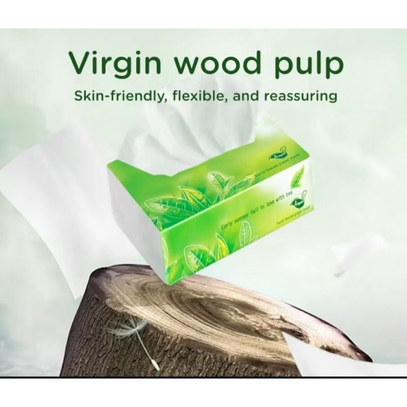 Facial Tissue Paer 3ply Multipurpose Tissue Paper Towel Virgin Pulp ...