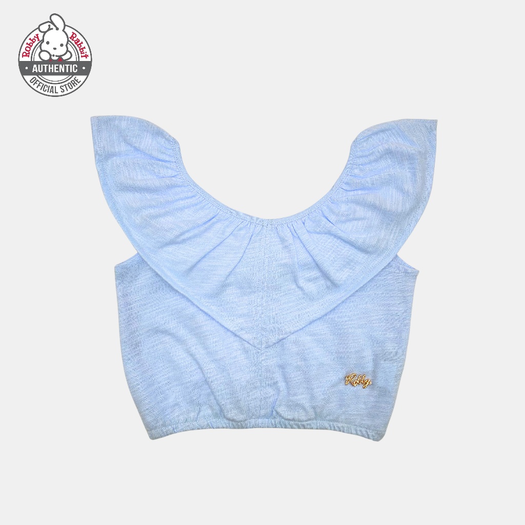 Robby Rabbit Plum Pretty Blouse (Light Blue) | Shopee Philippines