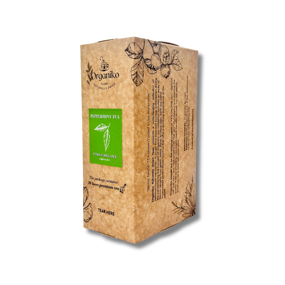 Peppermint Tea 20 Premium Loose Tea bags | Shopee Philippines