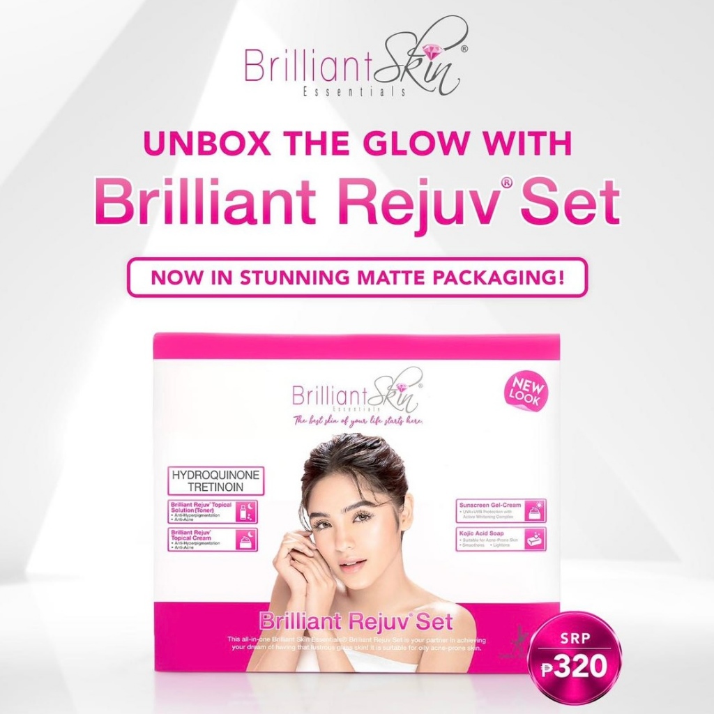 BRILLIANT SKIN REJUVENATING FACIAL SET 2024 New Packaging | Shopee ...