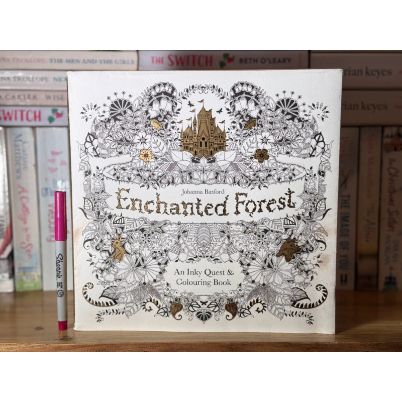 Enchanted Forest: An Inky Quest & Colouring Book by Johanna Basford ...