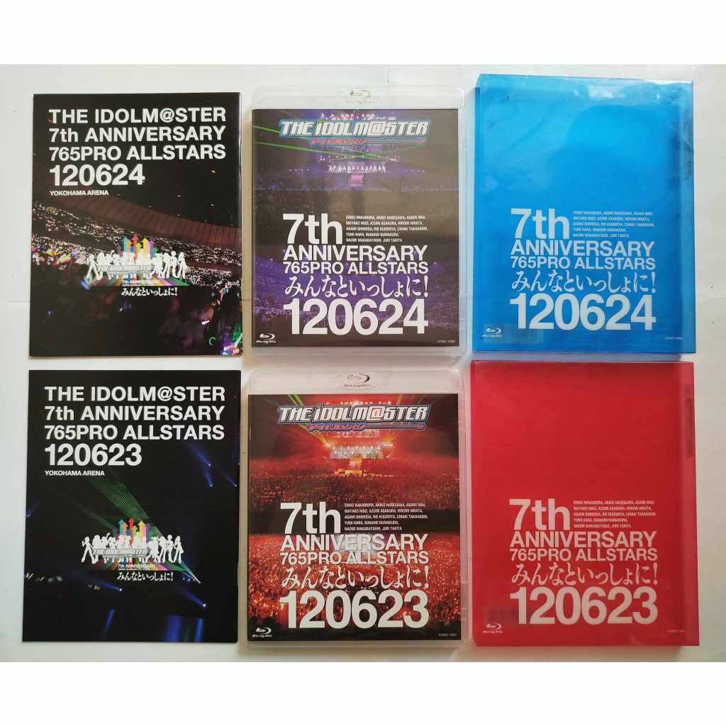 The Idolmaster 7th Anniversary 765Pro All Stars 120623 & 120624 Blu-ray ...