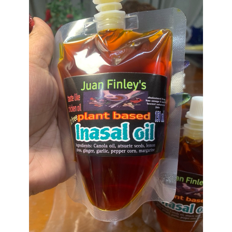 No cholesterol vegetarian inasal oil taste like chicken oil | Shopee ...