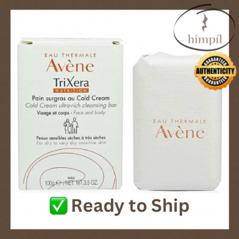 Avene Trixera Bar Soap Nutrition Cold Cream Ultra-Rich Face Body ...