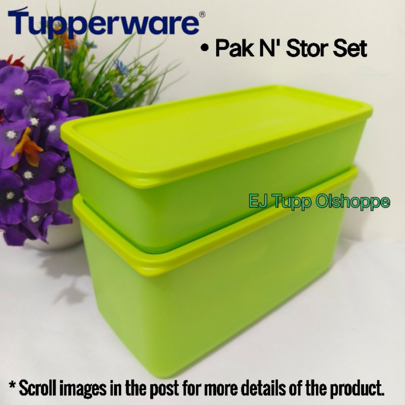 Tupperware Pak N Stor Collection | Shopee Philippines