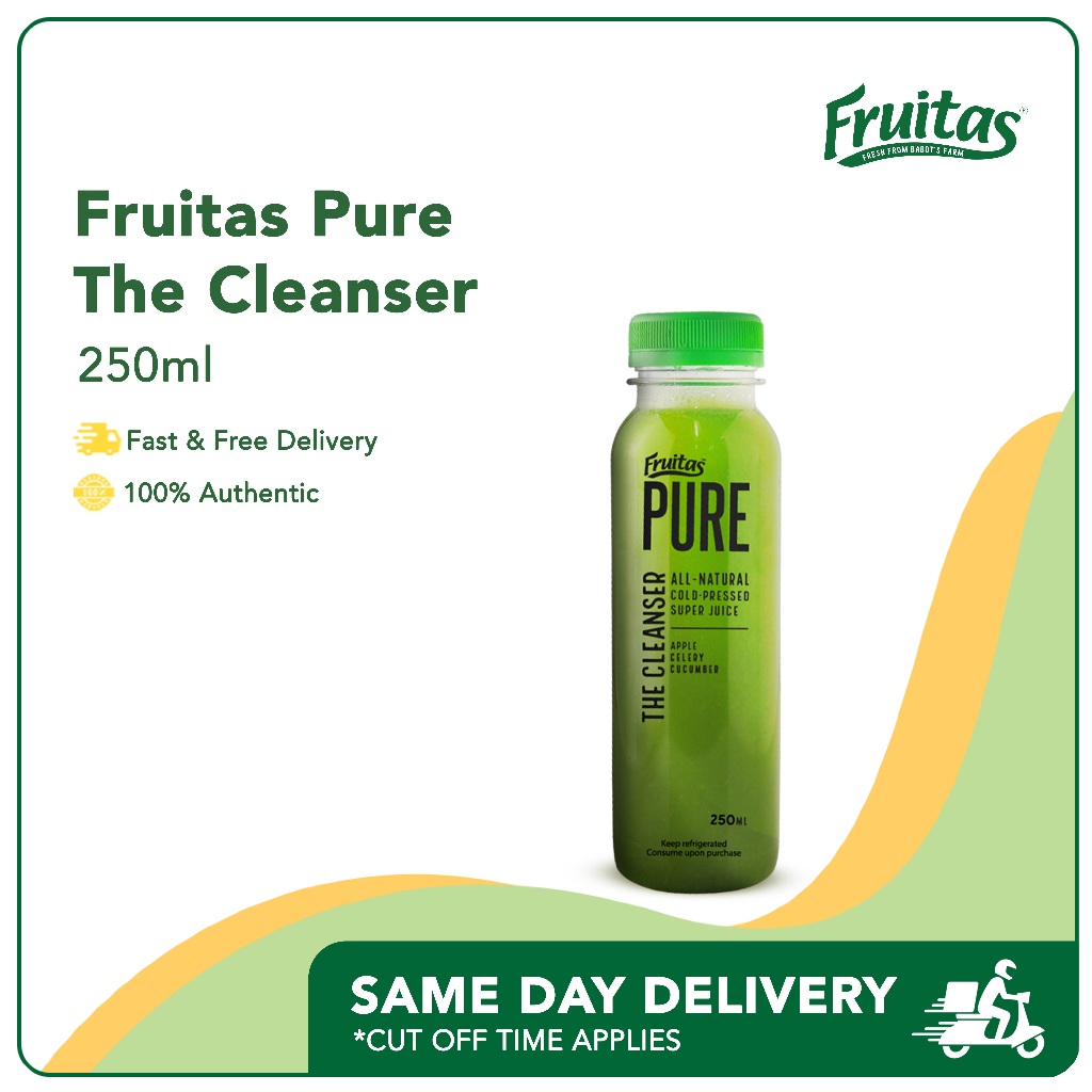 Fruitas Pure The Cleanser 250ml - [Juice Drink / Beverage] | Shopee ...