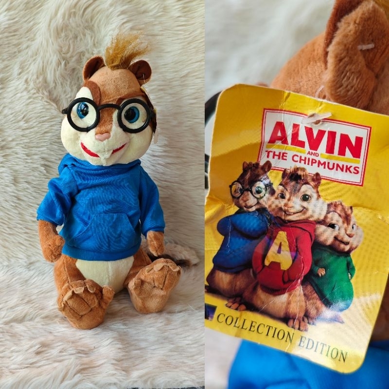Alvin and the Chipmunks Character Simon with tag | Shopee Philippines