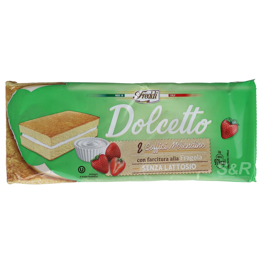 Freddi Dolcetto Cakes with Strawberry Filling 200g | Shopee Philippines