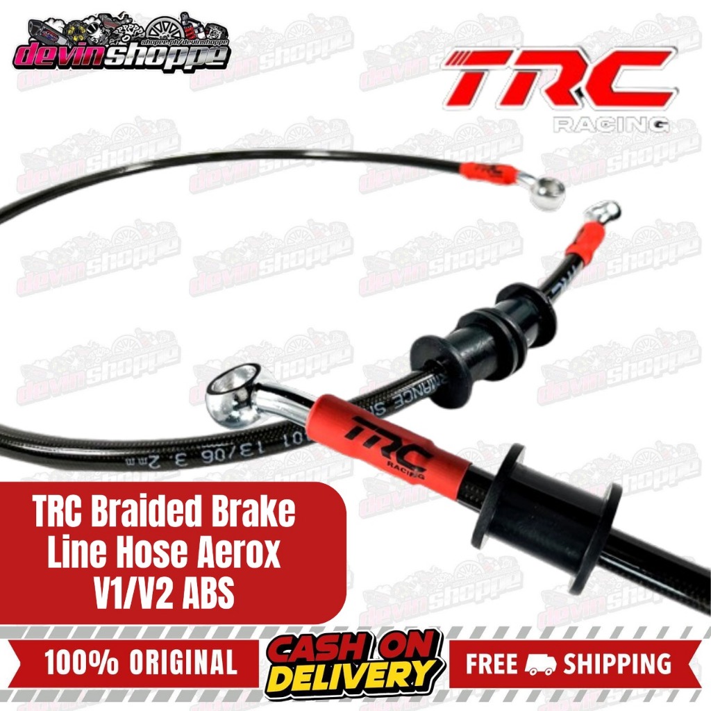 TRC Braided Brake Line Hose Aerox V1/V2 ABS | Shopee Philippines