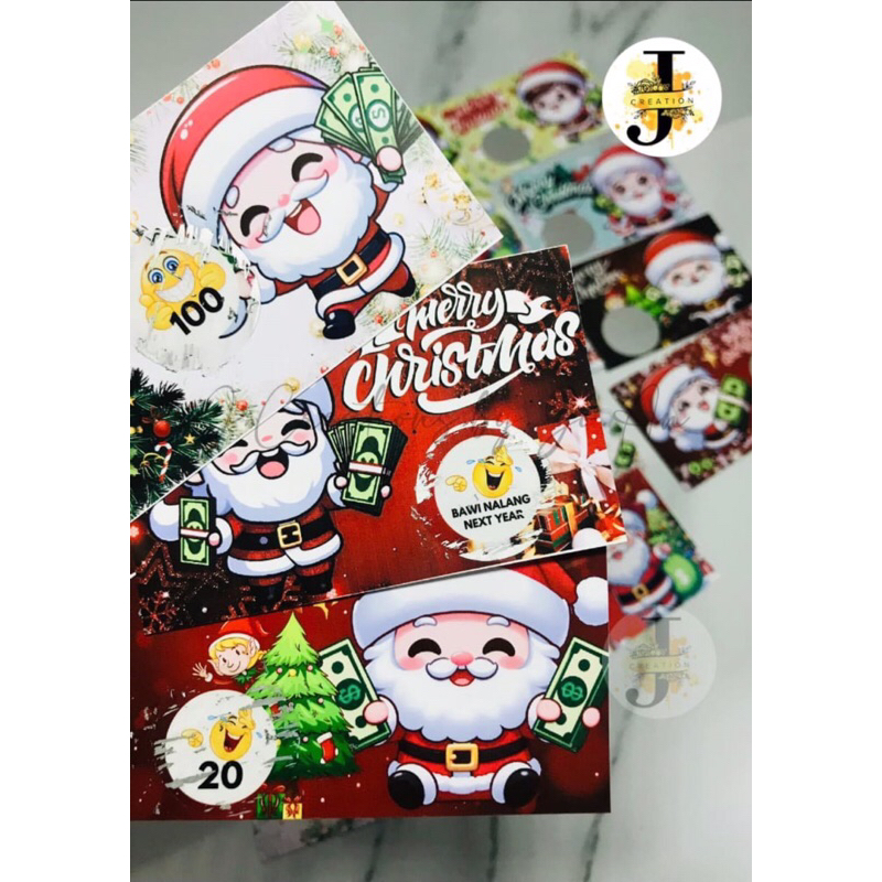 Christmas Scratch Card (RANDOM DESIGNS) | Shopee Philippines