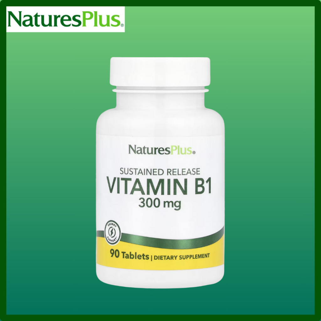 NaturesPlus, Vitamin B1, 300 mg, 90 Tablets | Shopee Philippines