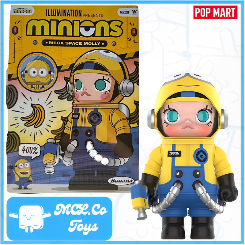 Pop Mart Mega Space Molly Minions 400% | Shopee Philippines