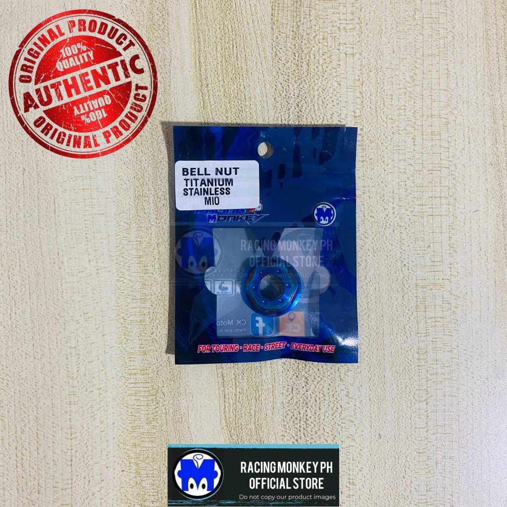 Bell Nut Stainless Titanium (Mio Sporty/Soulty/Amore/Soul Carb Old ...