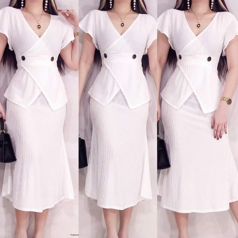 CASUAL AND FORMAL JANELLA COORDS MERMAID SKIRT(BEST FIT SMALL TO LARGE ...