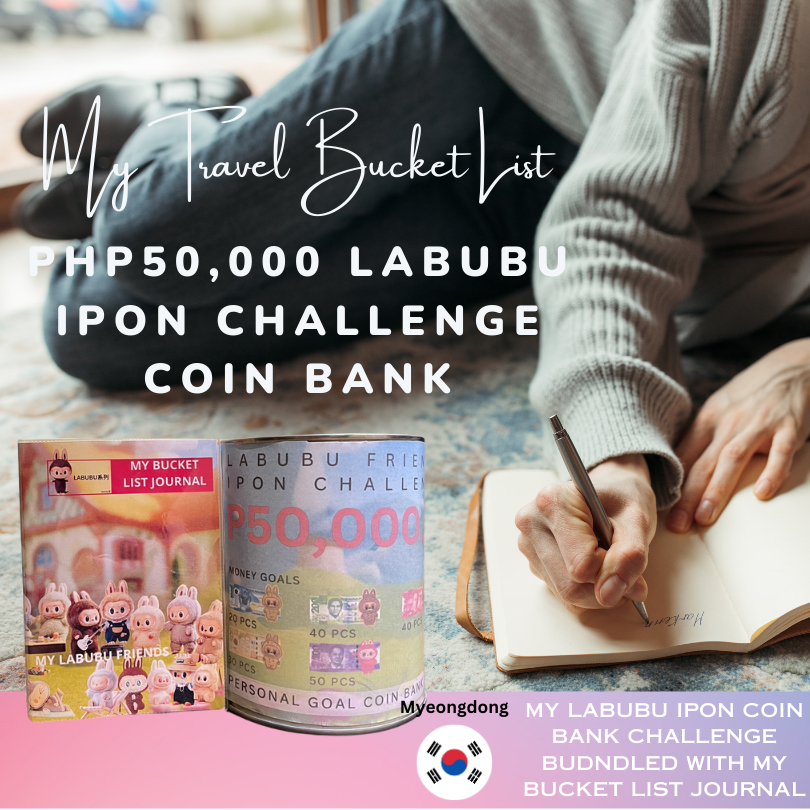 LABUBU FRIENDS Coin Bank Alkansiya Ipon Challenge with Bundled Bucket ...