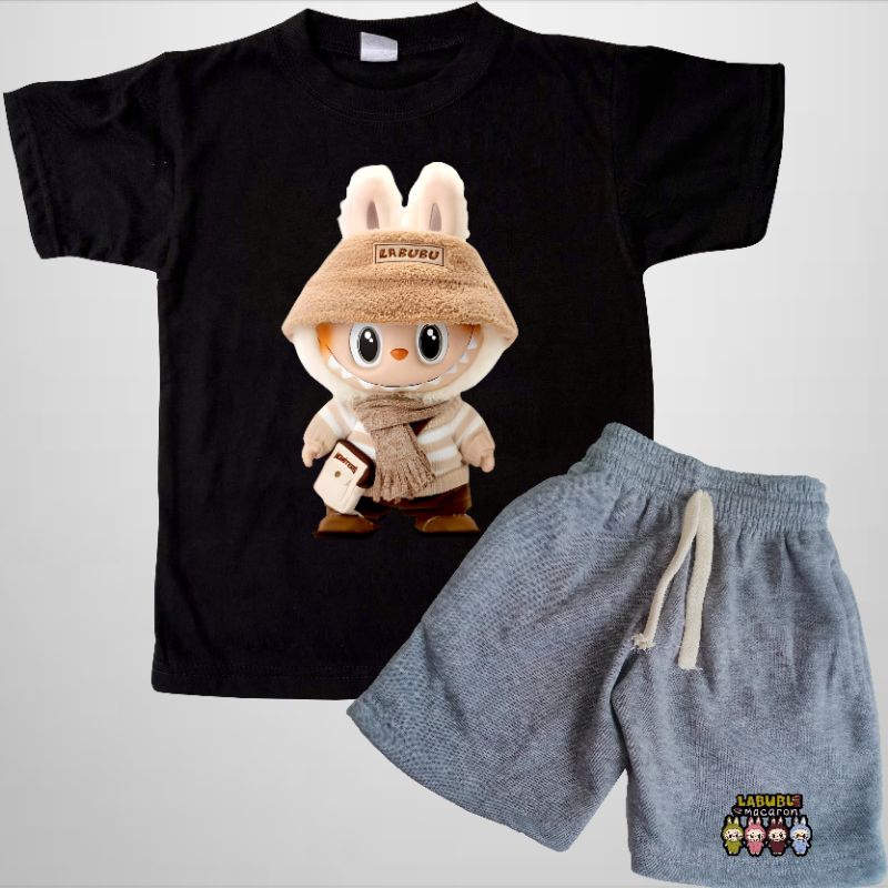 Labubu Scarf Quality Terno and Tshirt for kids Age 1-10 years Old ...