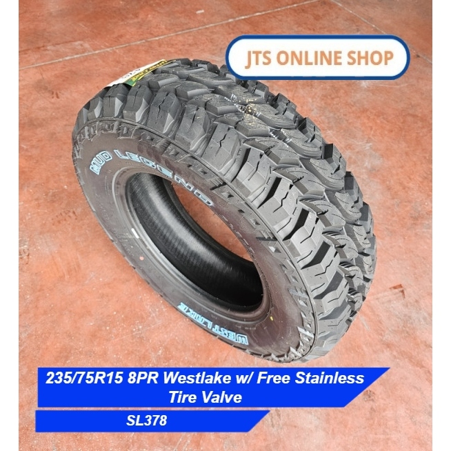 235/75R15 8PR MT Westlake SL378 w/ Free Stainless Tire Valve | Shopee Philippines