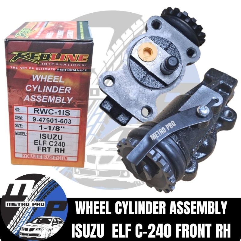 REDLINE Wheel Cylinder Assembly(RWC-1IS)For ISUZU ELF C-240(1-1/8 ...