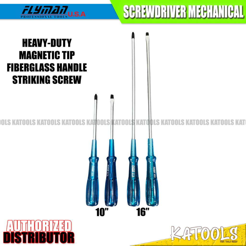KATOOLS ~ Flyman USA Screw Driver Striking Screwdriver Magnetic Tip ...
