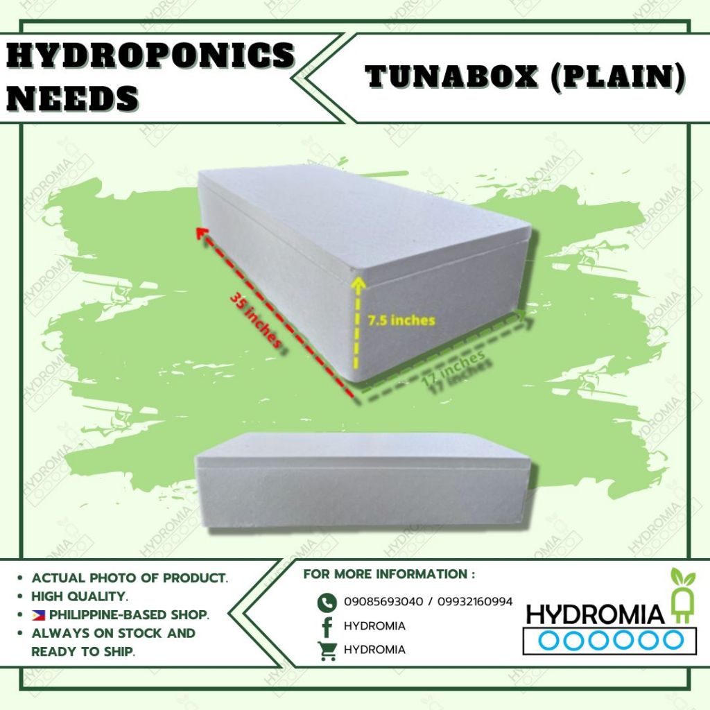 TUNA BOX FOR HYDROPONICS PLAIN | Shopee Philippines