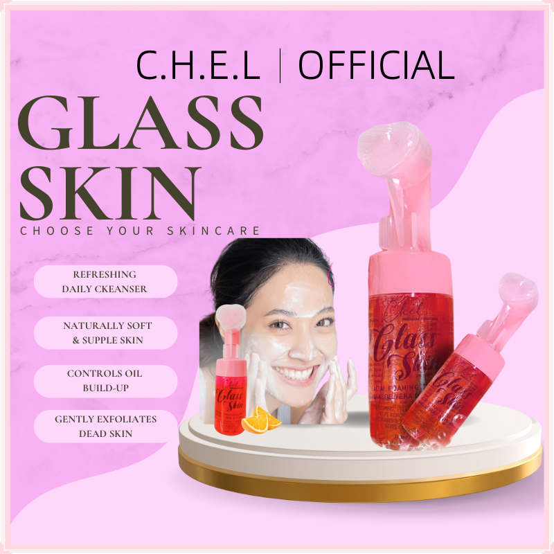 CHEL BEAUTY Premium Skincare Glass Skin Facial Foam (DAVAO) | Shopee ...