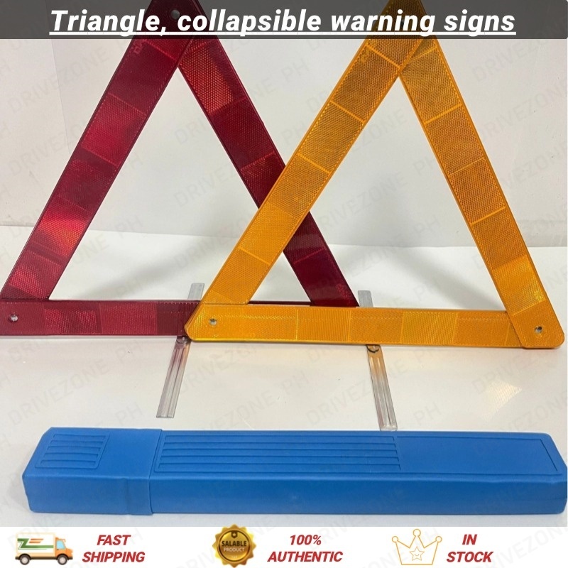 Emergency Early Warning Device Triangle Foldable for Road Safety Stable ...