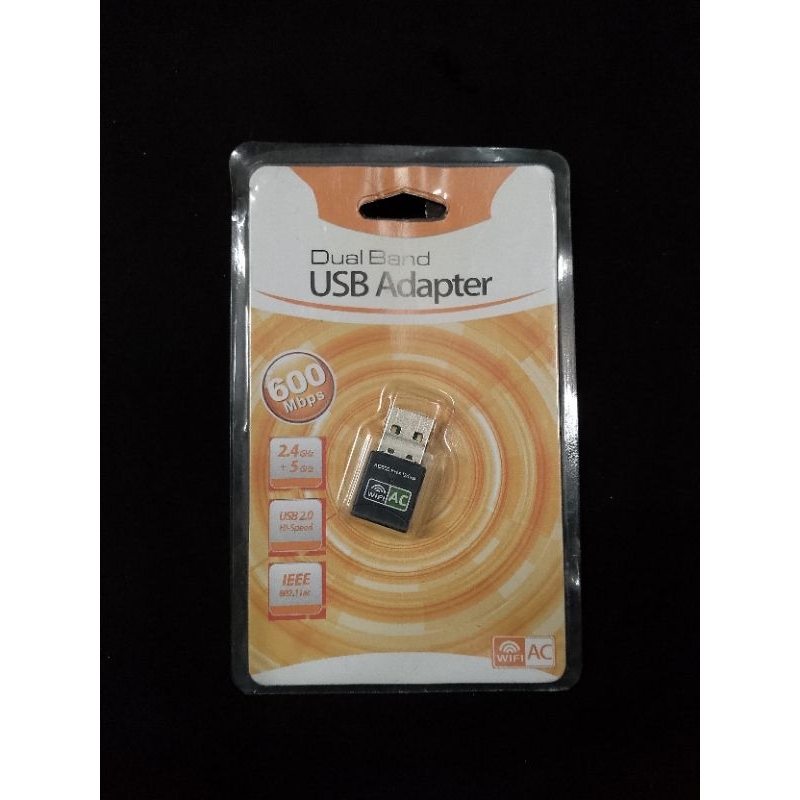 DUAL BAND USB ADAPTER(600 MBPS) | Shopee Philippines